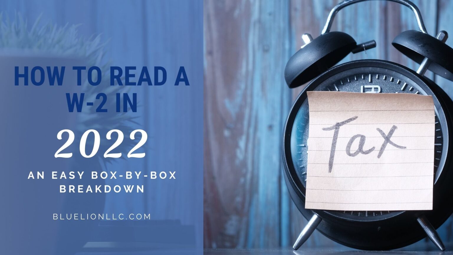 How to Read a W-2 in 2022: An Easy Box-by-Box Breakdown - Blue Lion